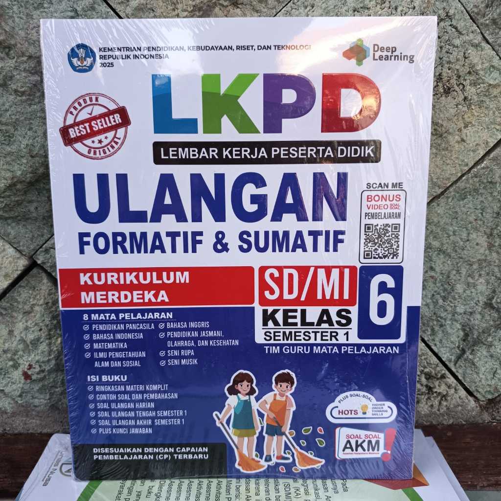 Jual Buku LKPD Ulangan Formatif & Sumatif Kurikulum Merdeka SD/MI Kelas 1 2 3 4 5 6 SEMESTER 1&2 ...