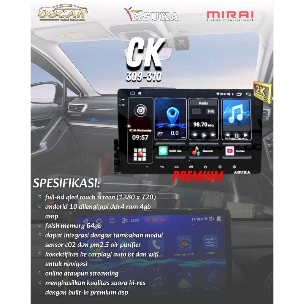 Jual HEAD UNIT ASUKA - CK | Shopee Indonesia