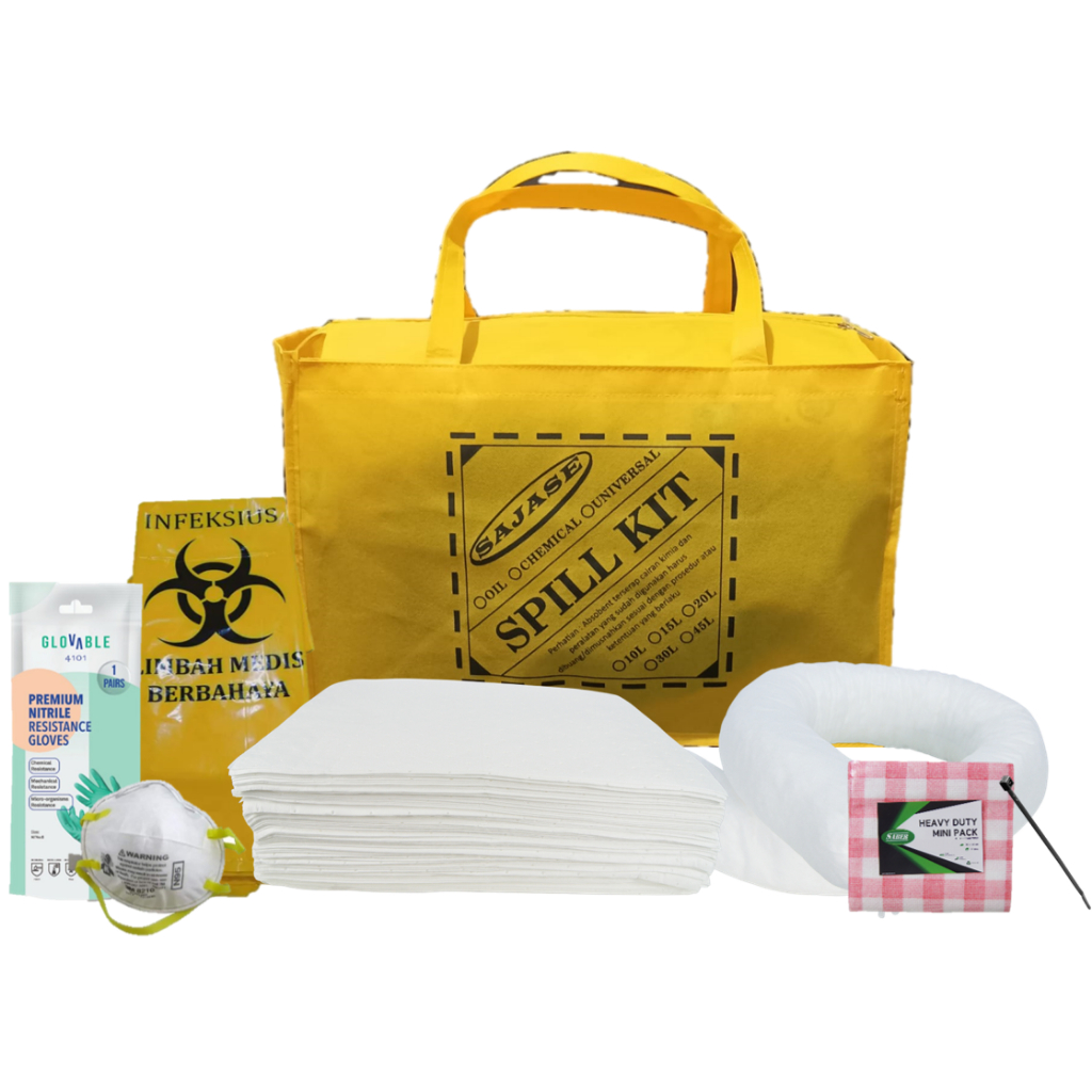 Jual Oil Spill Kit 15L Oil Spill Kit 15 Liter Kemasan Soft Bag Harga ...