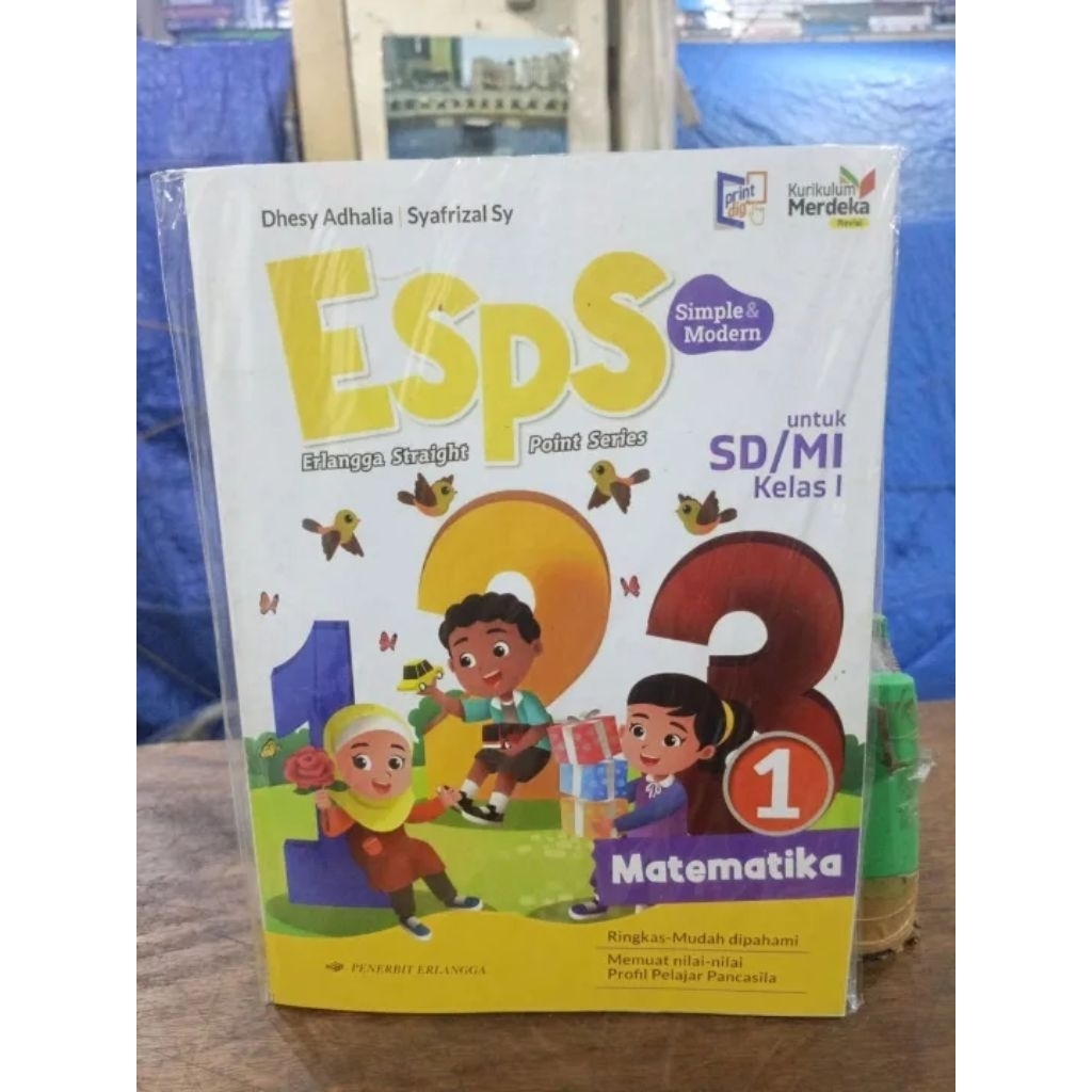 Jual ESPS MATEMATIKA UNTUK SD / MI KELAS 1 KURIKULUM MERDEKA REVISI | Shopee Indonesia