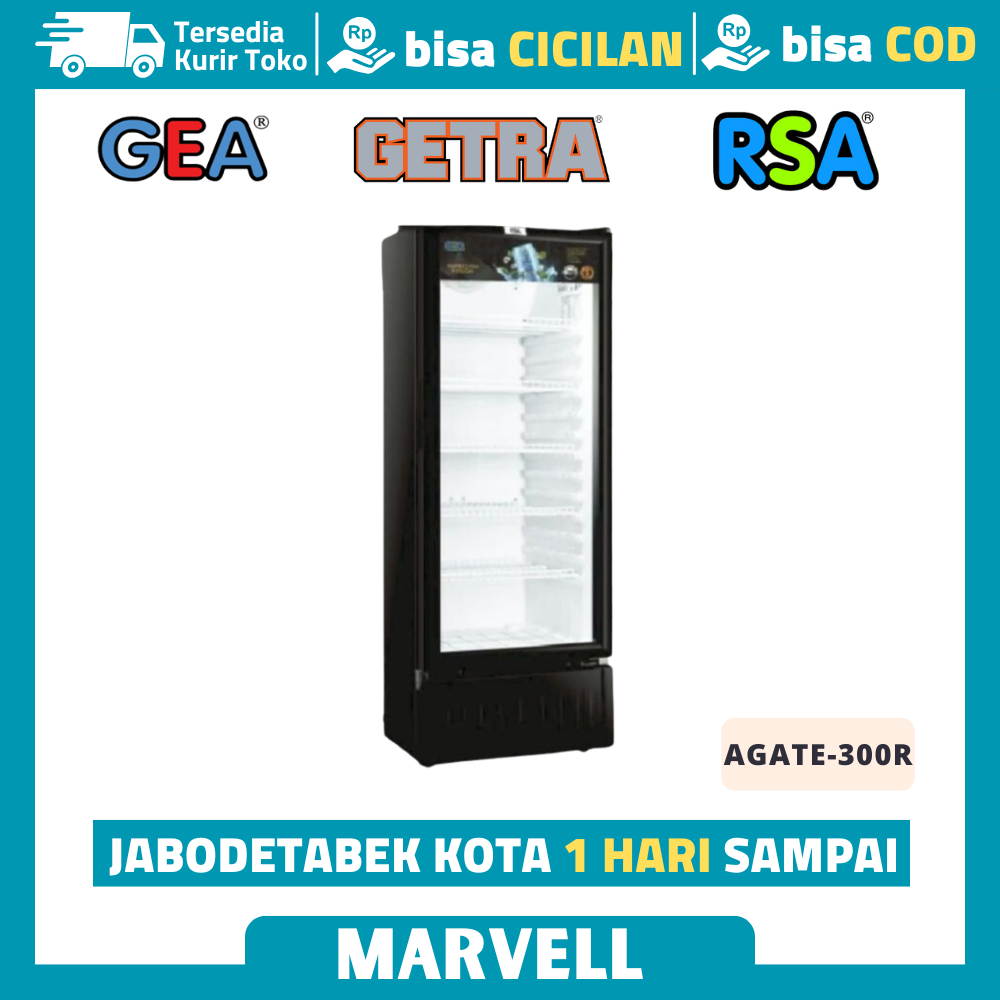 Jual Rsa Agate 300R Agate 300 R Showcase Cooler Pendingin Minuman ...