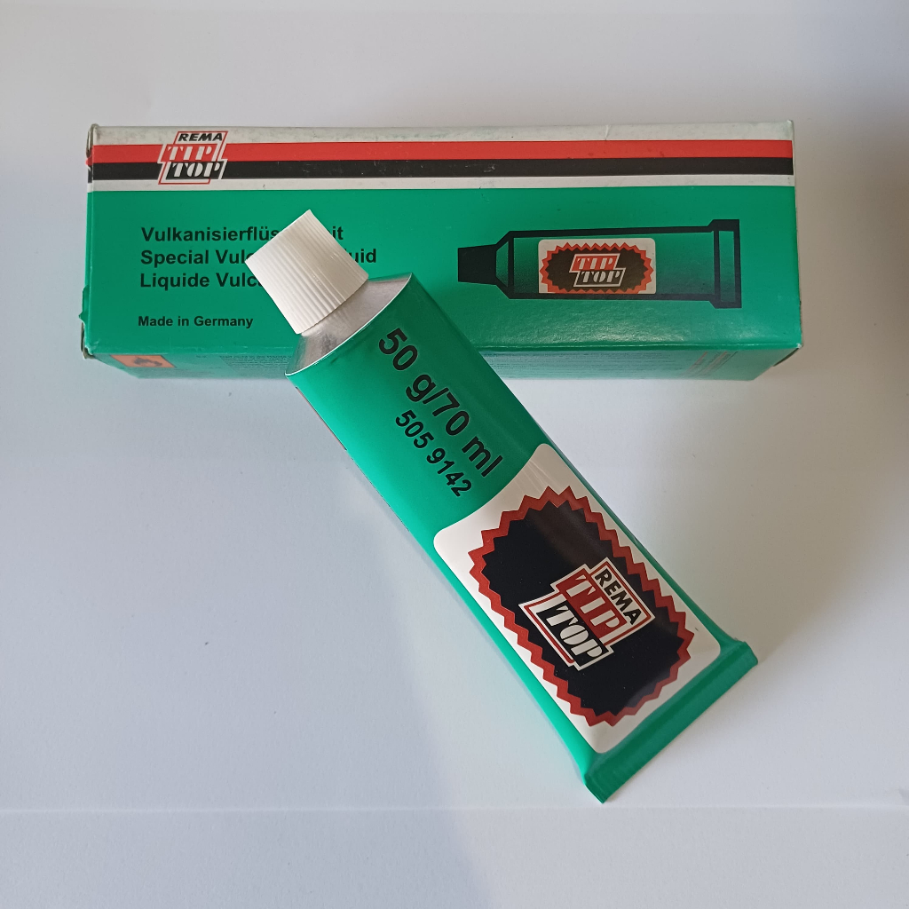 Jual Lem Tambal Ban Dalam - Rema Tip Top Tube - Vulcanizing Fluid Glue ...