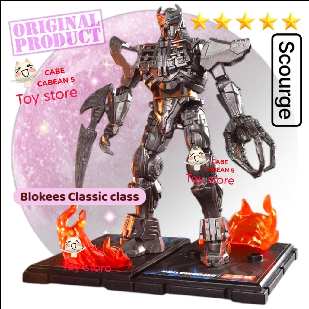 Jual Blokees Transformers Classic Class Scourge CC03 Action Figure ...