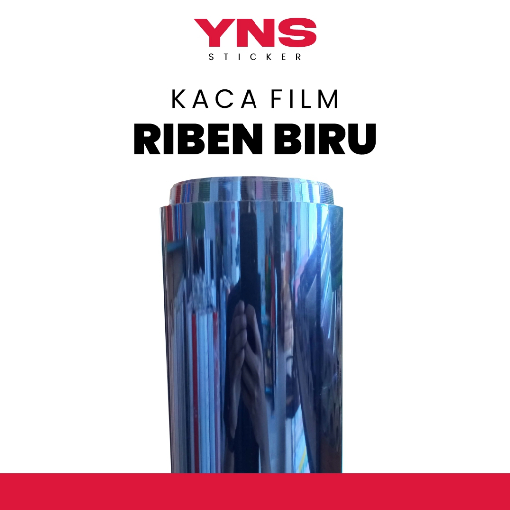 Jual Kaca Film Riben Biru Jendela Rumah/Gedung/Kantor Lebar 152cm ...