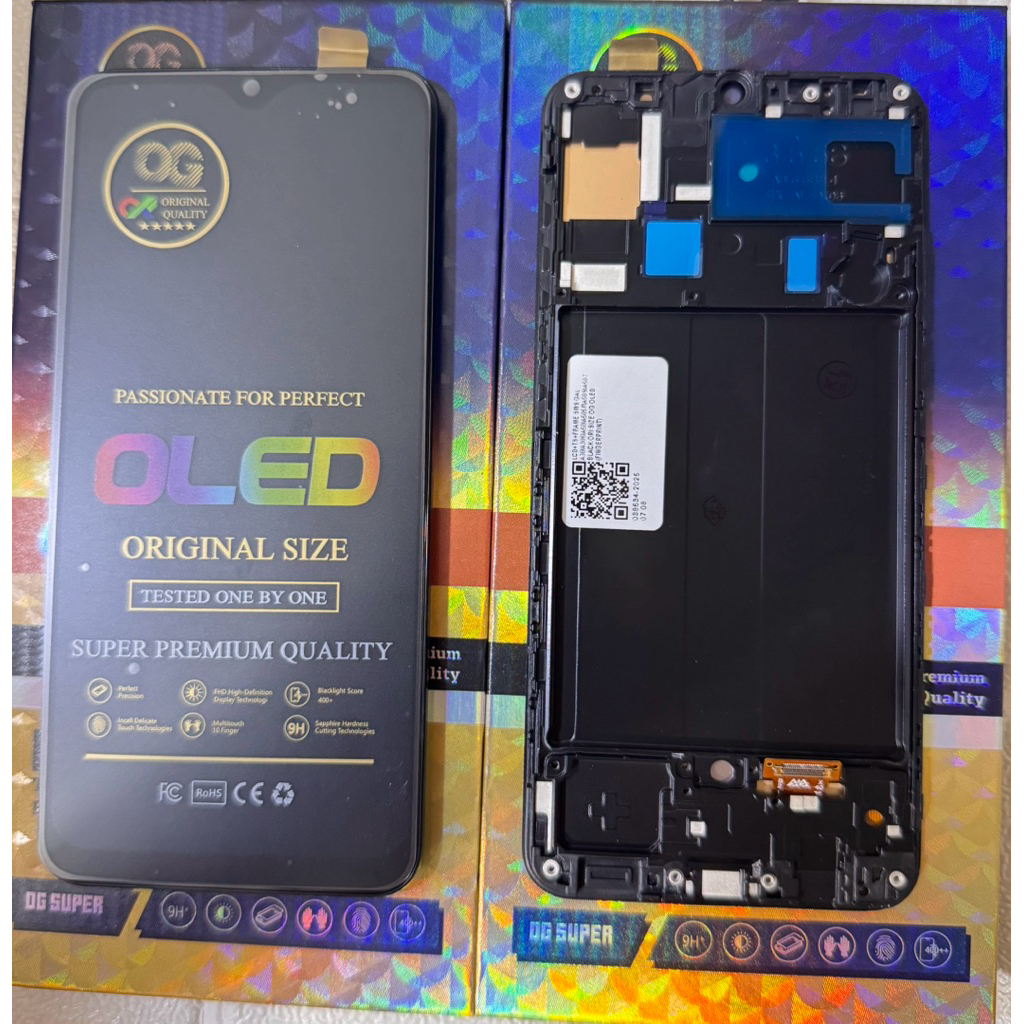 Jual OG OLED LCD+FRAME FINGER PRINT SAMSUNG A50 / A50S / A30 / A305 ...