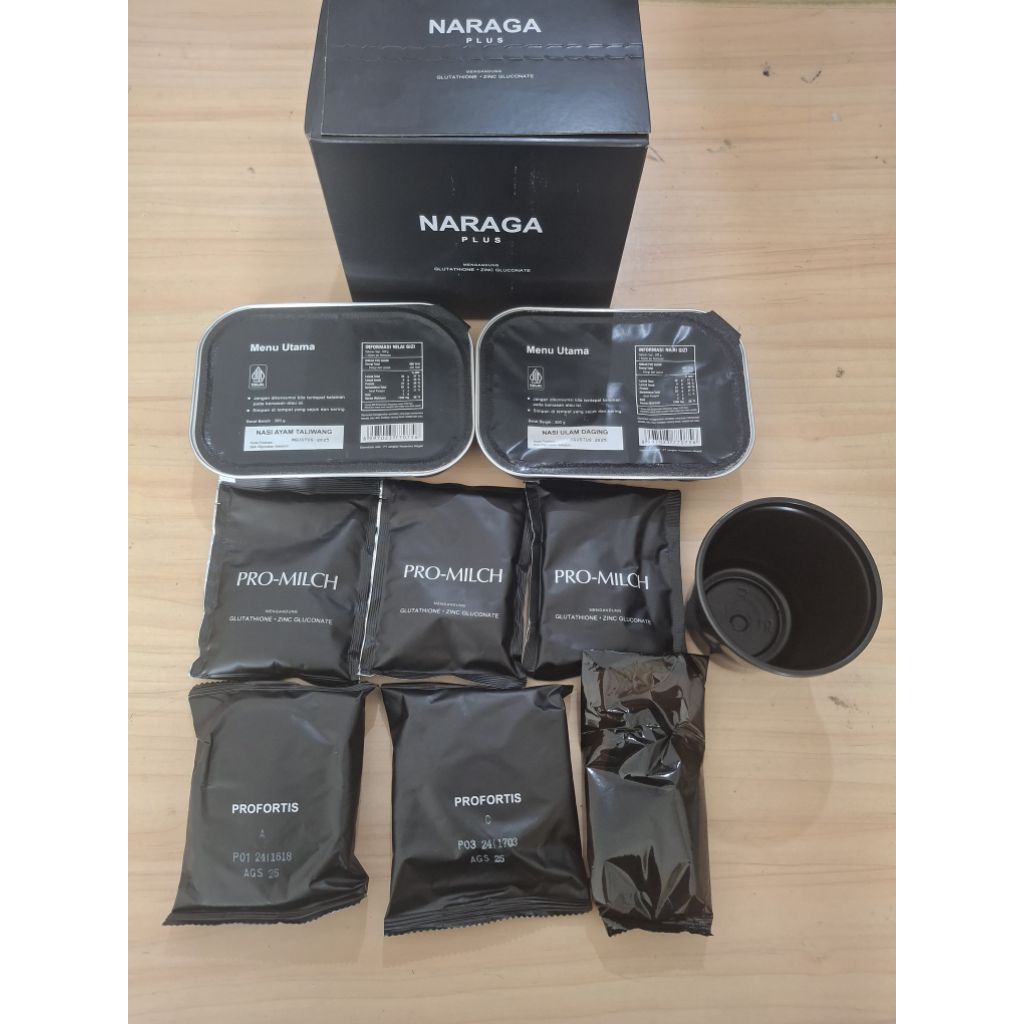 Jual Ransum Naraga Plus TNI asli Jatah | Shopee Indonesia