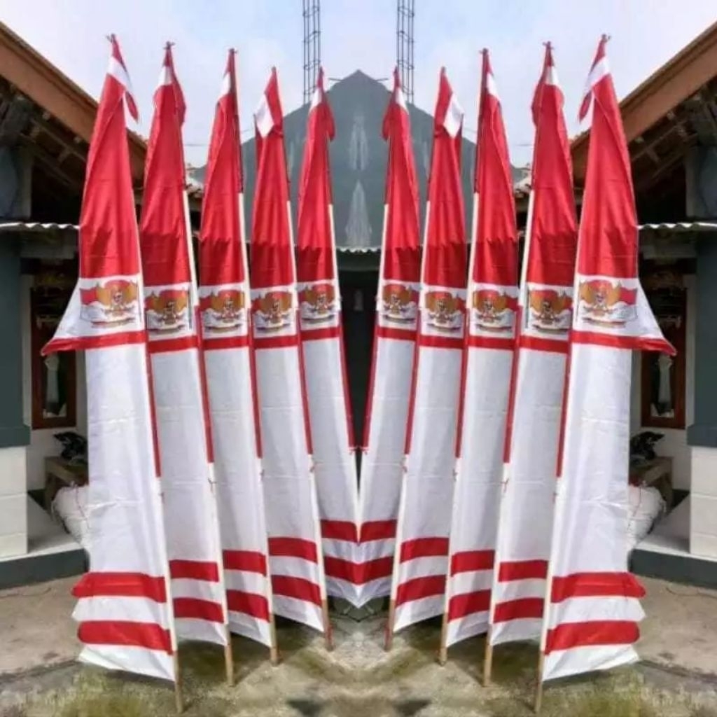 Jual BENDERA LAYUR GARUDA/UMBUL UMBUL LAYUR GARUDA (panjang 4 meter ...