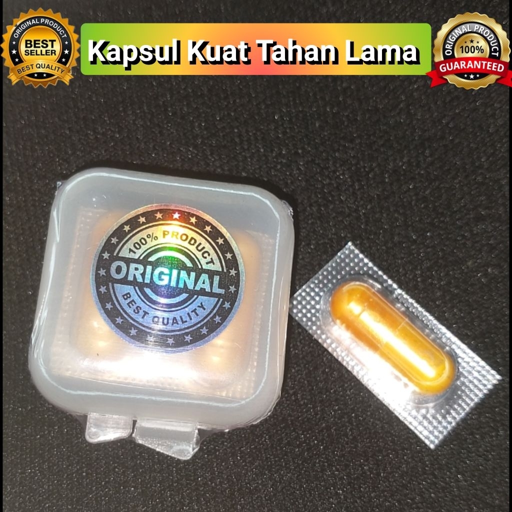 Jual KAPSUL KUAT TAHAN LAMA 100% ORIGINAL GOLD | Shopee Indonesia