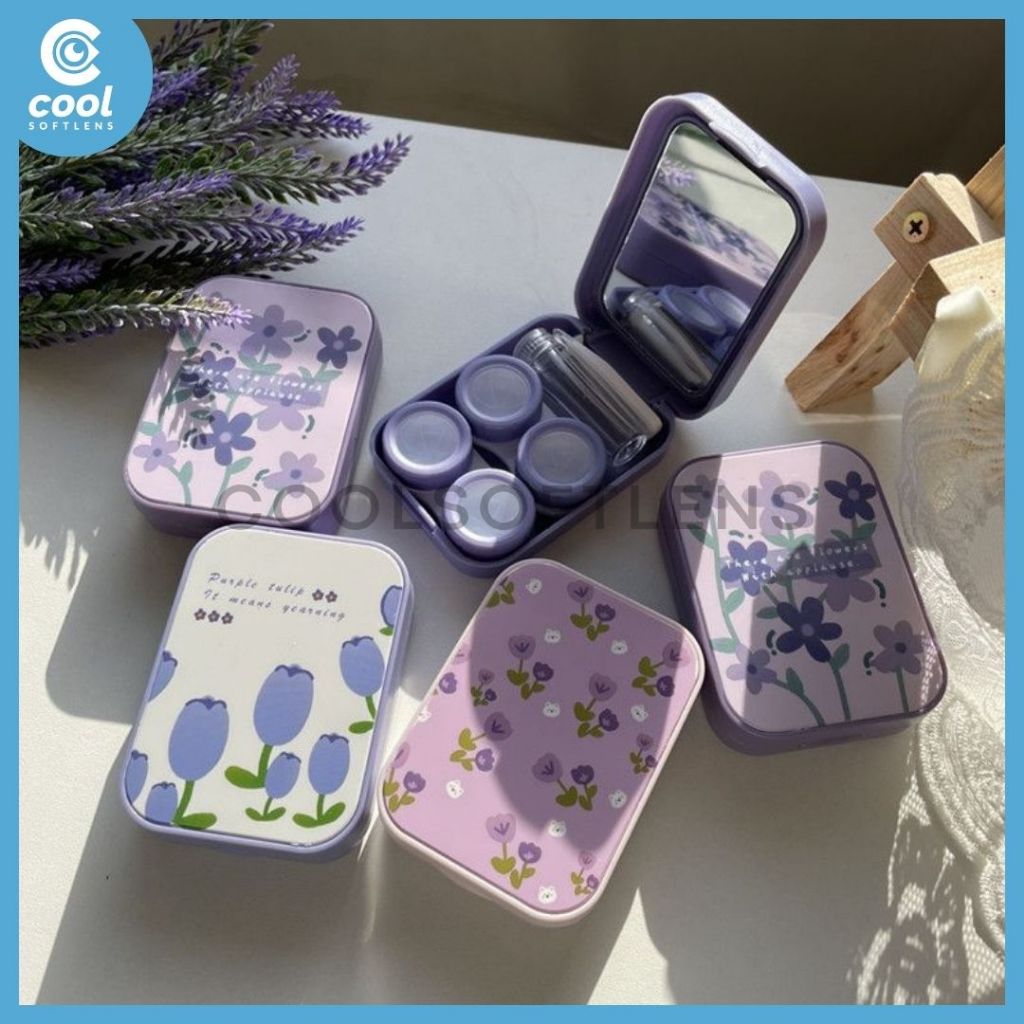 Jual Kotak Softlens 2IN1 FLOWER / Tempat Softlens / Case Softlens ...