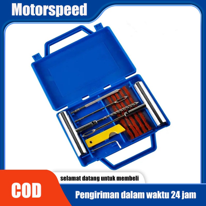 Jual MOTORSPEED Kit Perbaikan Ban Mobil, Alat Perbaikan Darurat Ban ...