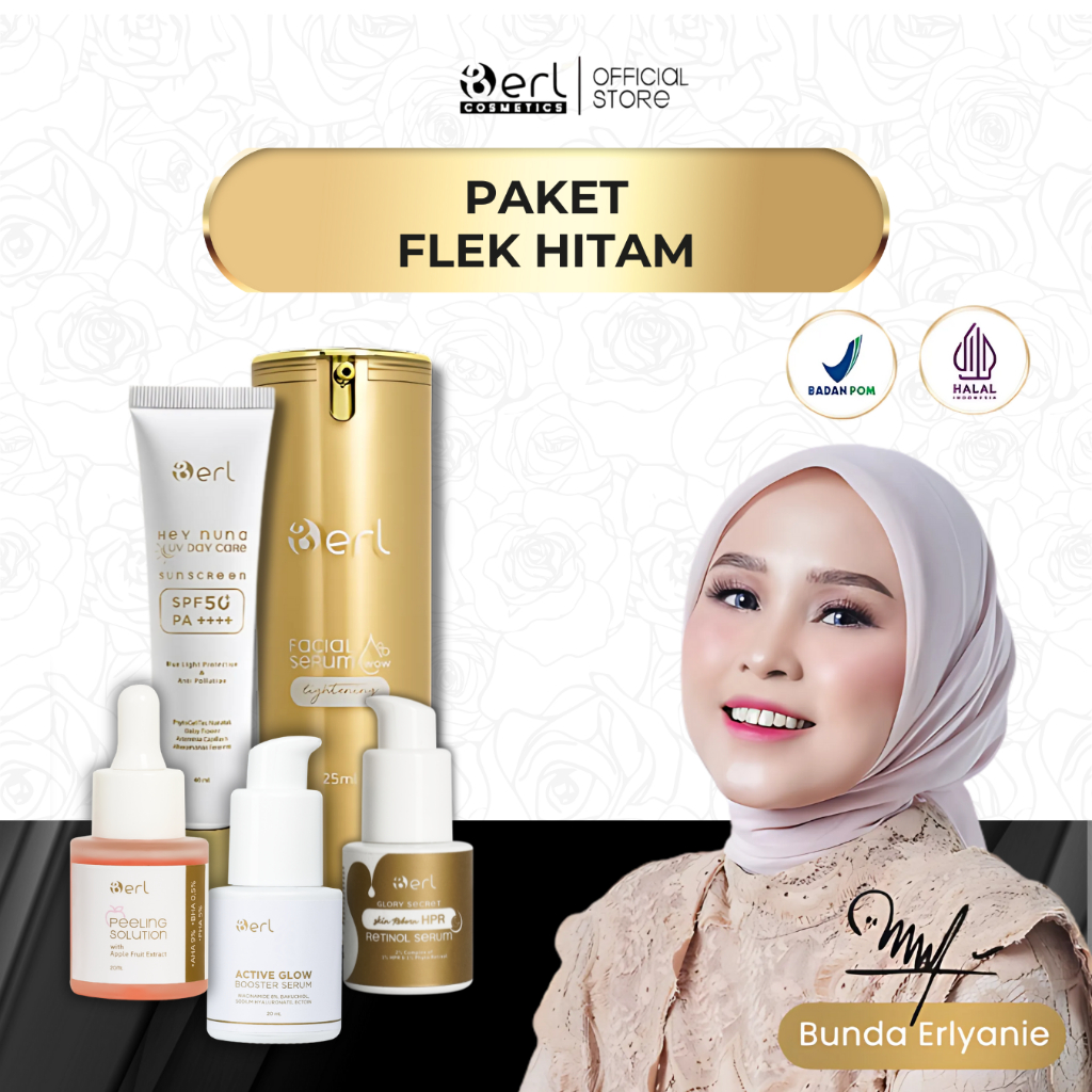 Jual B erl Paket Flek Lengkap - Wow Lightening Facial Serum - Retinol ...