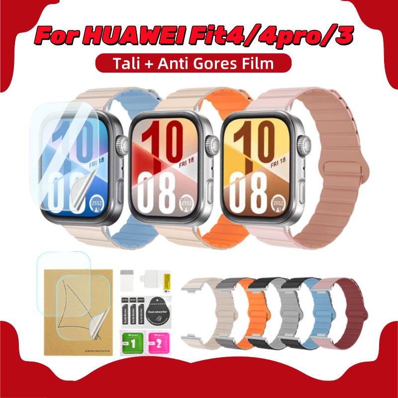 Jual Tali Silikon Magnetik Huawei Fit3/Fit4/Fit4Pro - Snapback Otomatis ...