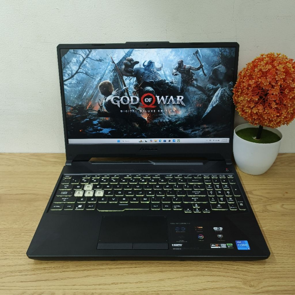 Jual Laptop GAMING ASUS TUF F15 FX506H i5 gen11 ram16Gb/ssd512 Vga ...