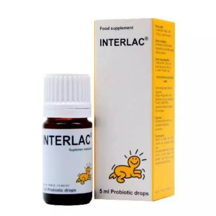 Jual INTERLAC PROBIOTIC DROPS 5ML / SUPLEMENT KESEHATAN PENCERNAAN ...