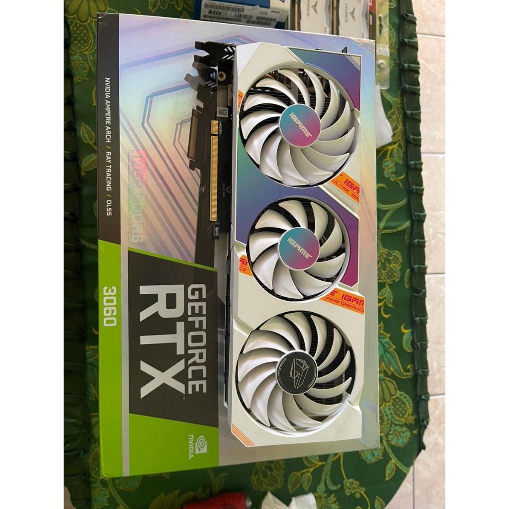 Jual VGA Colorful iGame Geforce RTX 3060 Ultra White OC-V 12GB GDDR6 ...