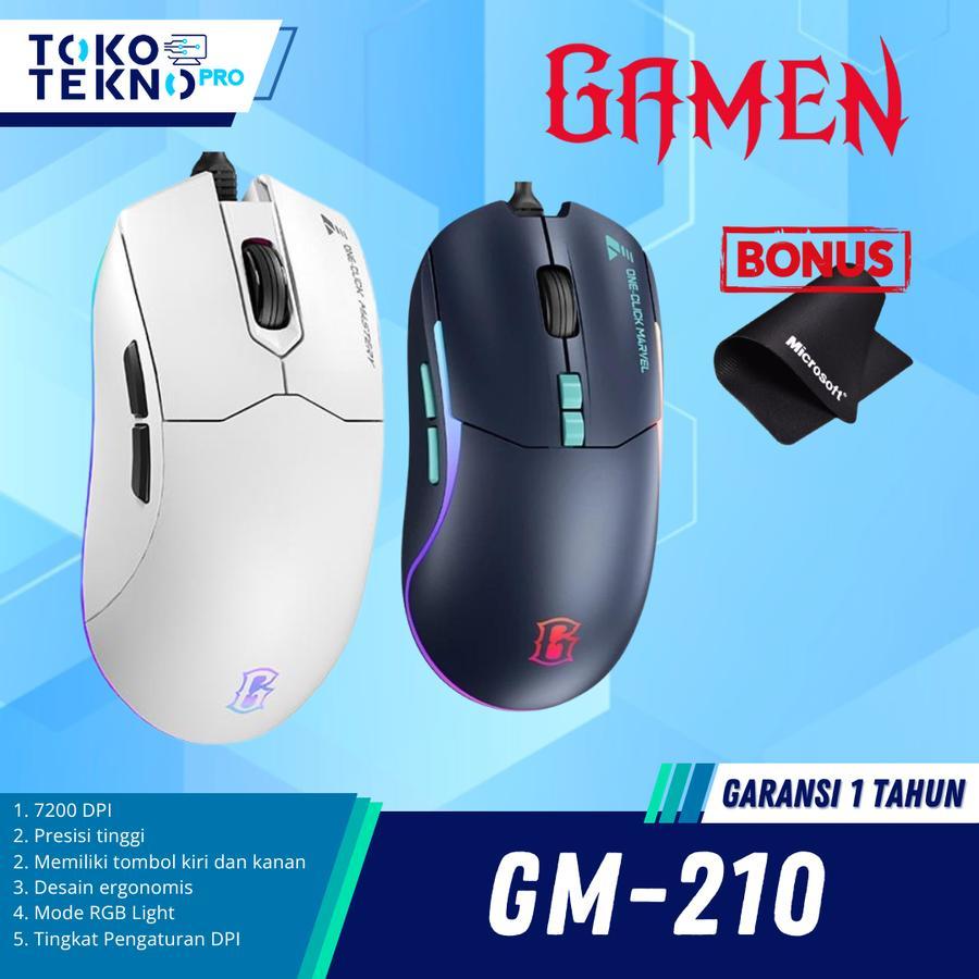 Jual Gamen GM210 / GM210W / GM220 / GM-210 / GM-210W / GM-220 Gaming ...