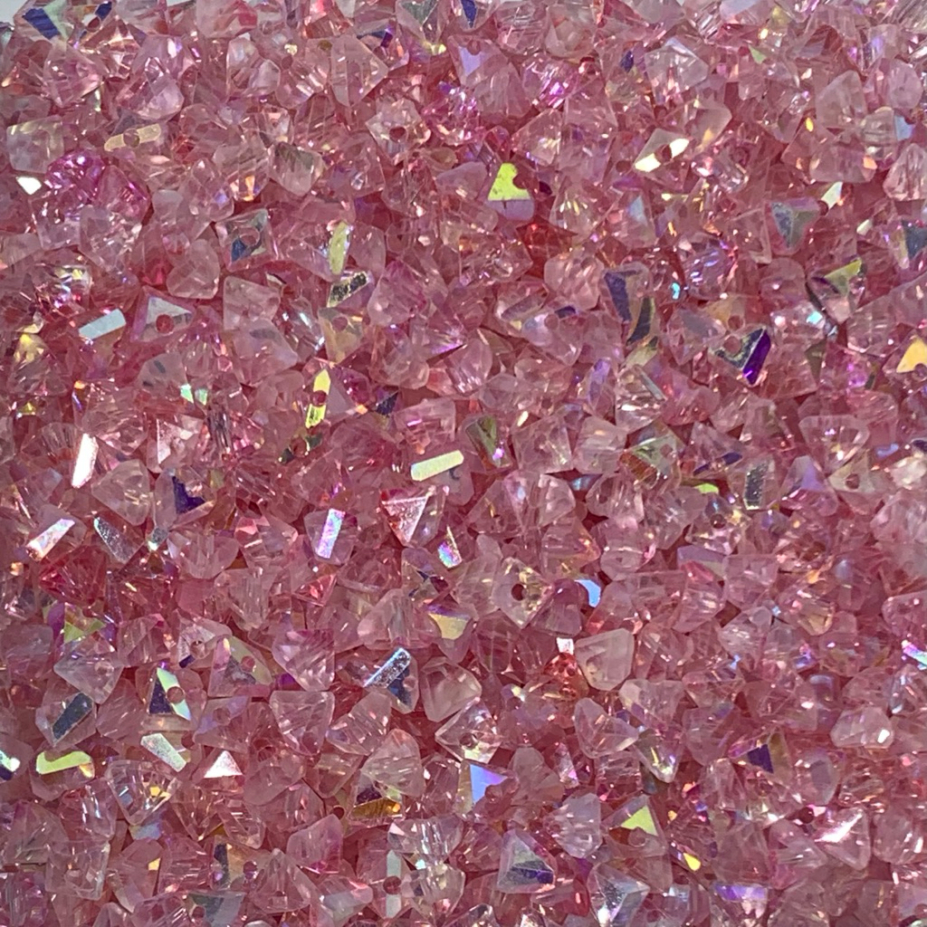 Jual Manik Kaca Segitiga Hati | Glass Beads Heart Shape | Shopee Indonesia