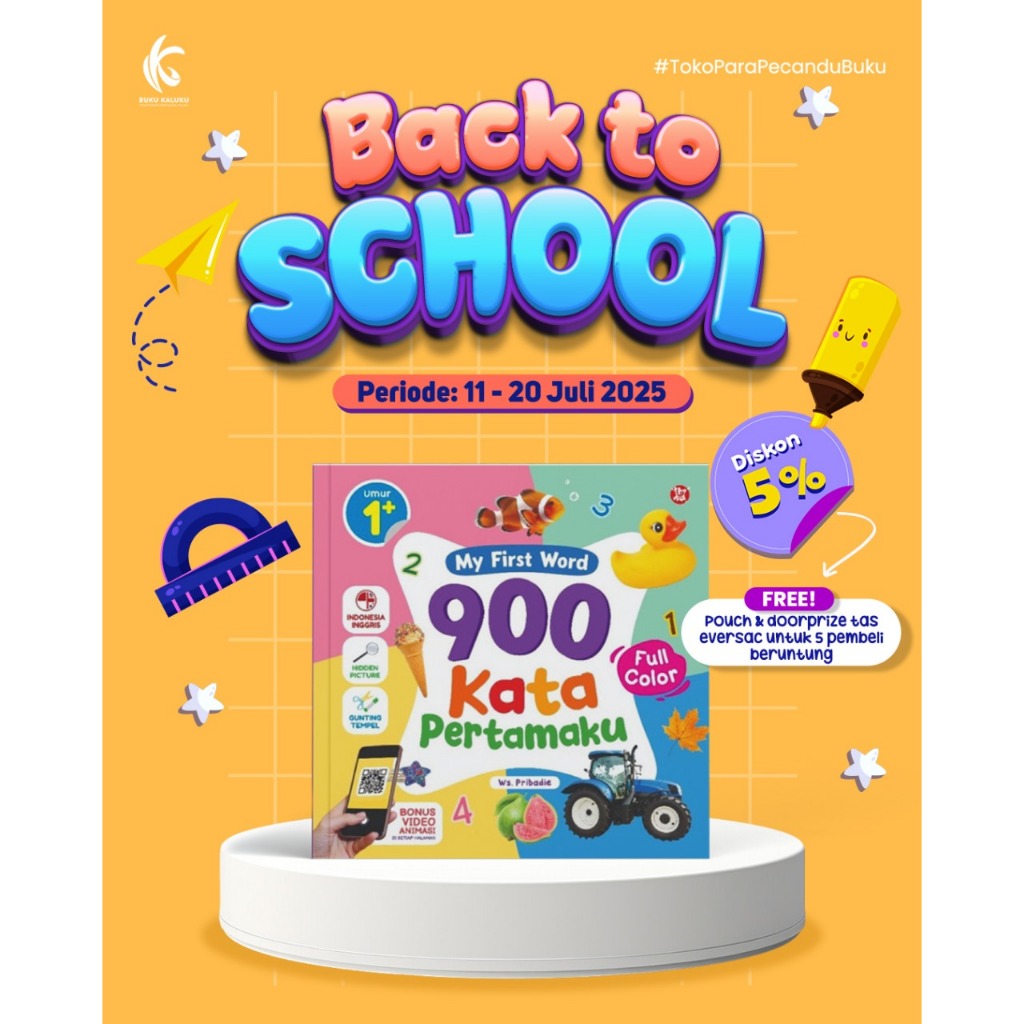 Jual Buku Anak - My First Word - 900 Kata Pertamaku - Wahyu Media ...