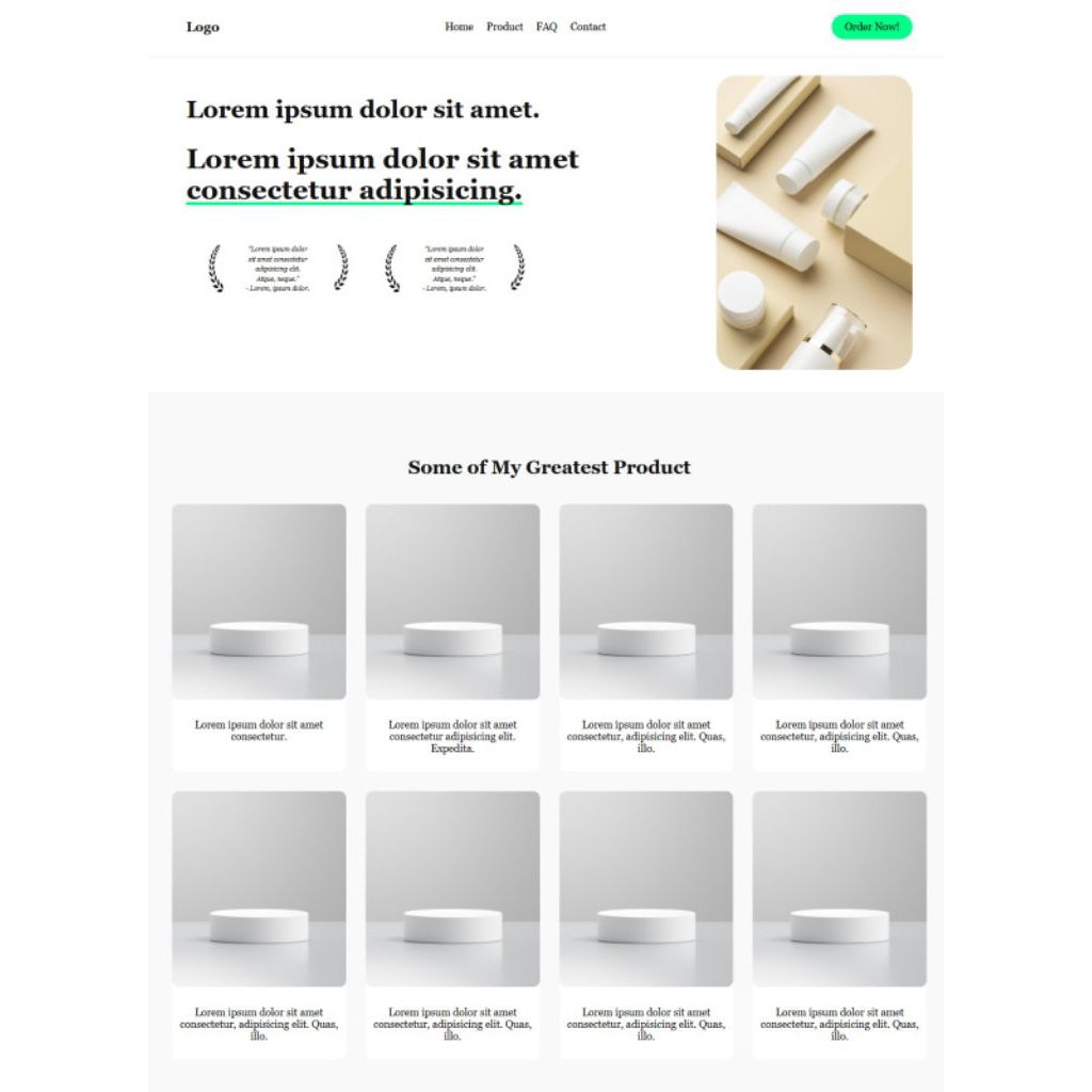 Jual Template Website Sederhana HTML & CSS Untuk Tugas Kuliah | Shopee ...