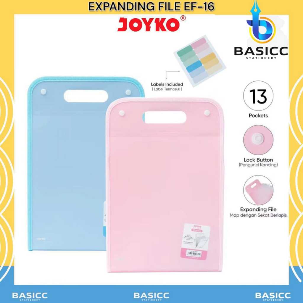 Jual Joyko Expanding File/Map Akordion Map Harmonika Dokumen Arsip EF ...