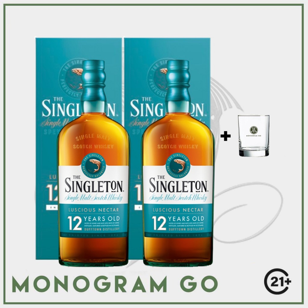 Jual SINGLETON 12 Years Old Luscious Nectar 700ml (2 Bottles FREE ...