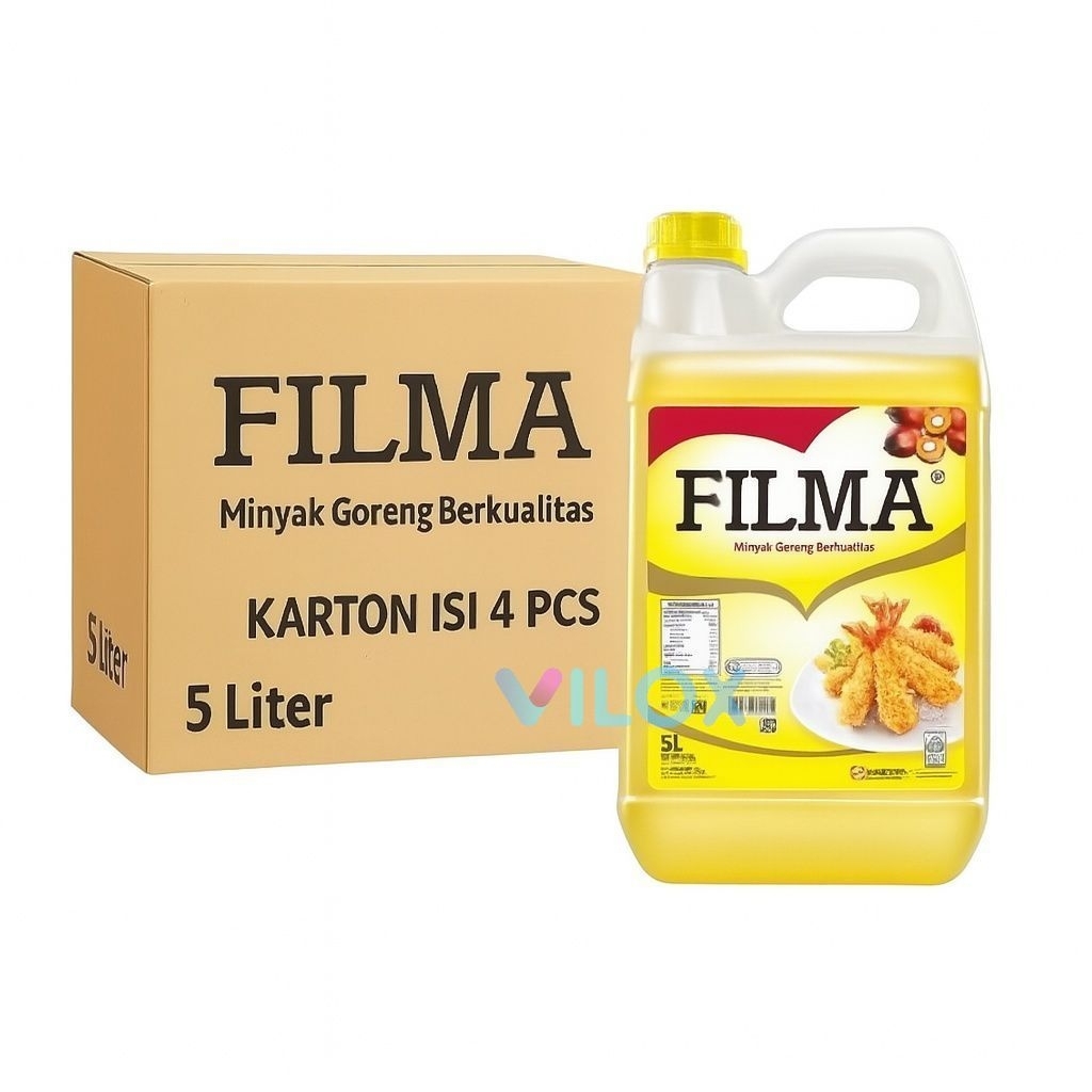 Jual Filma Minyak Goreng 4 x 5 Liter karton | Kemasan Jerigen | Cocok ...