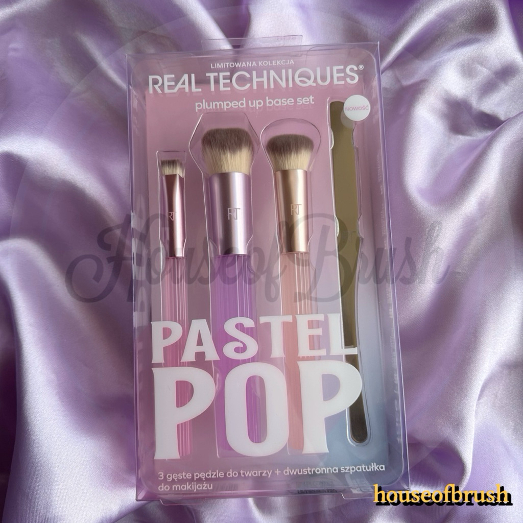 Jual Real Techniques Pastel Pop Plumped Up Base Set | Kuas Wajah ...