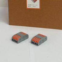 Jual Push-In Terminal Block Cable Connector 2x4 Pin PCT 224 | Shopee ...