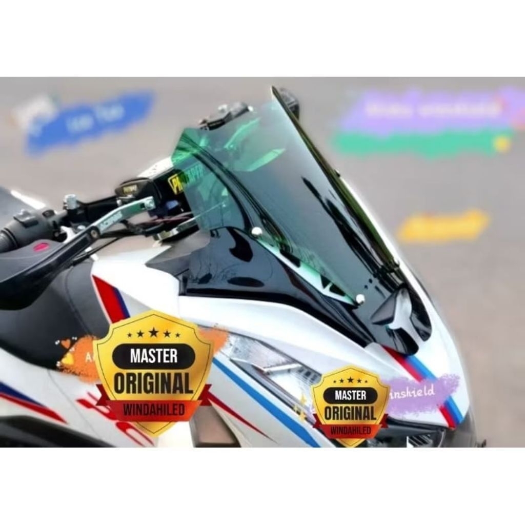 Jual Winshield PCX 160 Versi BABY FORZA ( Green ) | Shopee Indonesia