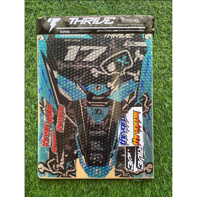 Jual DECAL STIKER YAMAHA WR 155 CHROME LAMINASI DOFF PRIZM FULL BODY ...
