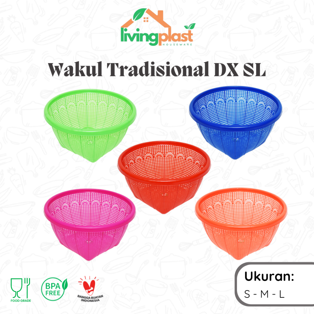 Jual Wakul Tradisional DX SL / Bakul Tradisional / Bakul Nasi Kecil ...