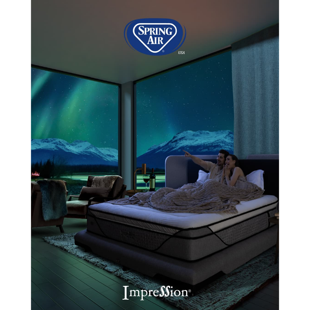 Jual SpringBed Spring Air Impression Lux Firm | Shopee Indonesia