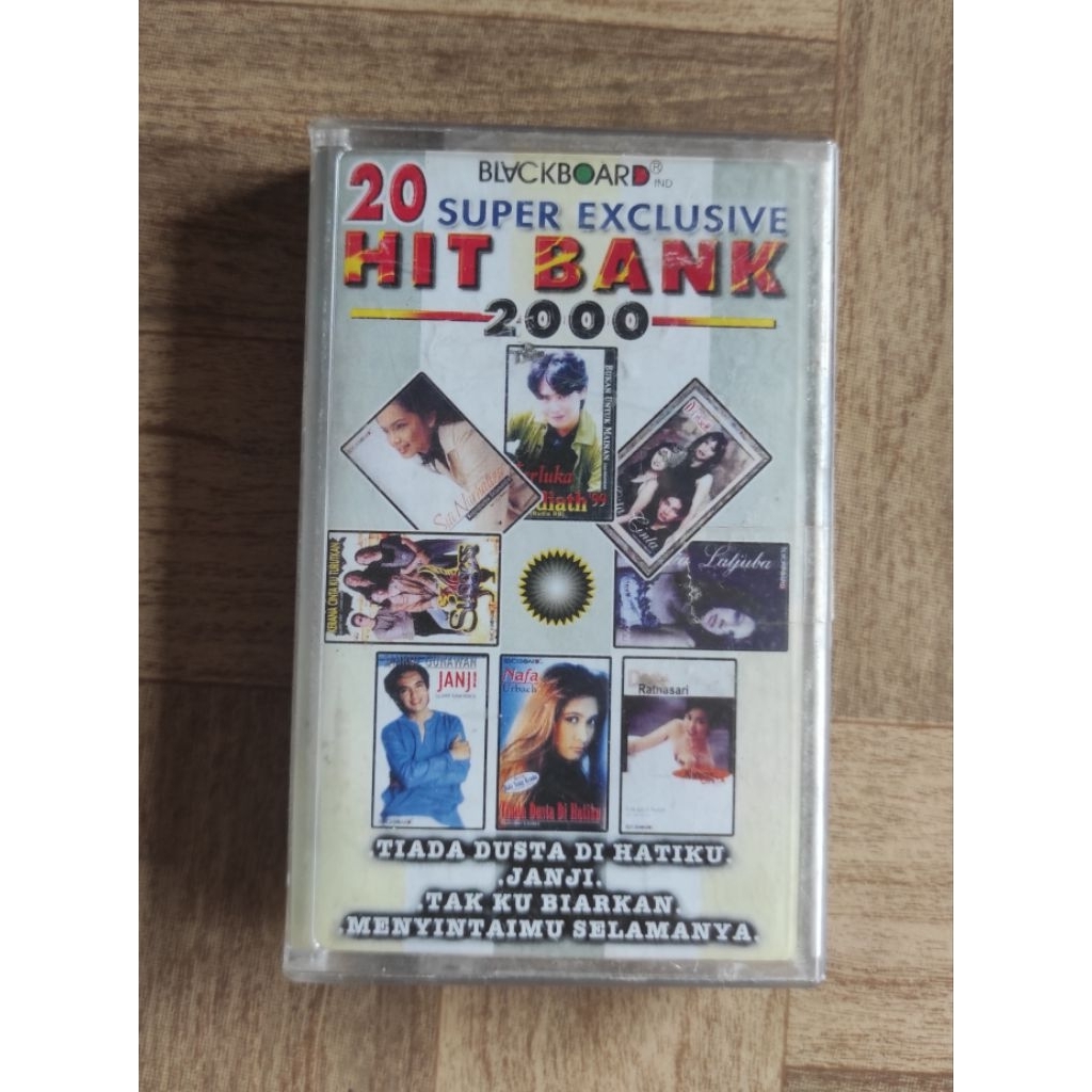 Jual kaset pita 20 super exclusive HIT BANK 2000 | Shopee Indonesia