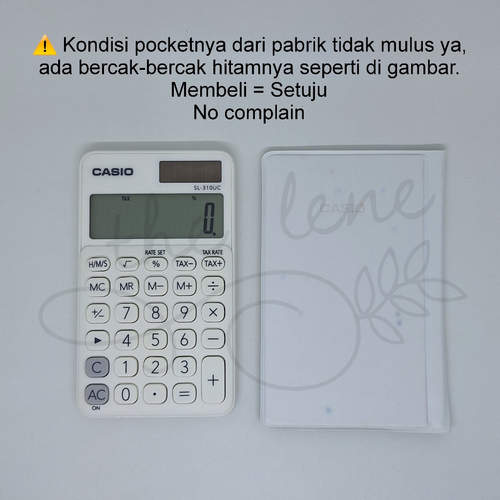 Jual Kalkulator Casio SL-310UC / Kalkulator Pocket 10 Digit ...