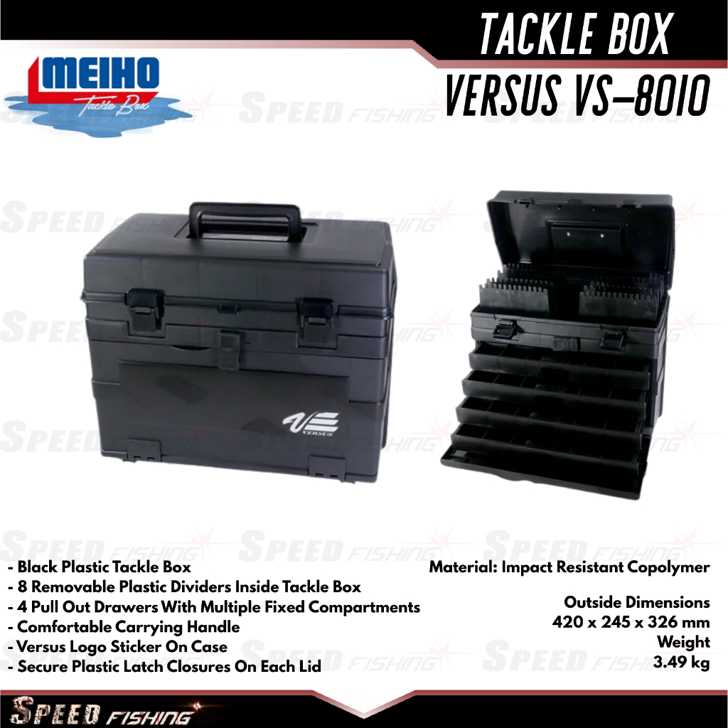 Jual Box Versus VS-8010 Tackle Box Pancing Tamiya by Meiho Japan ...
