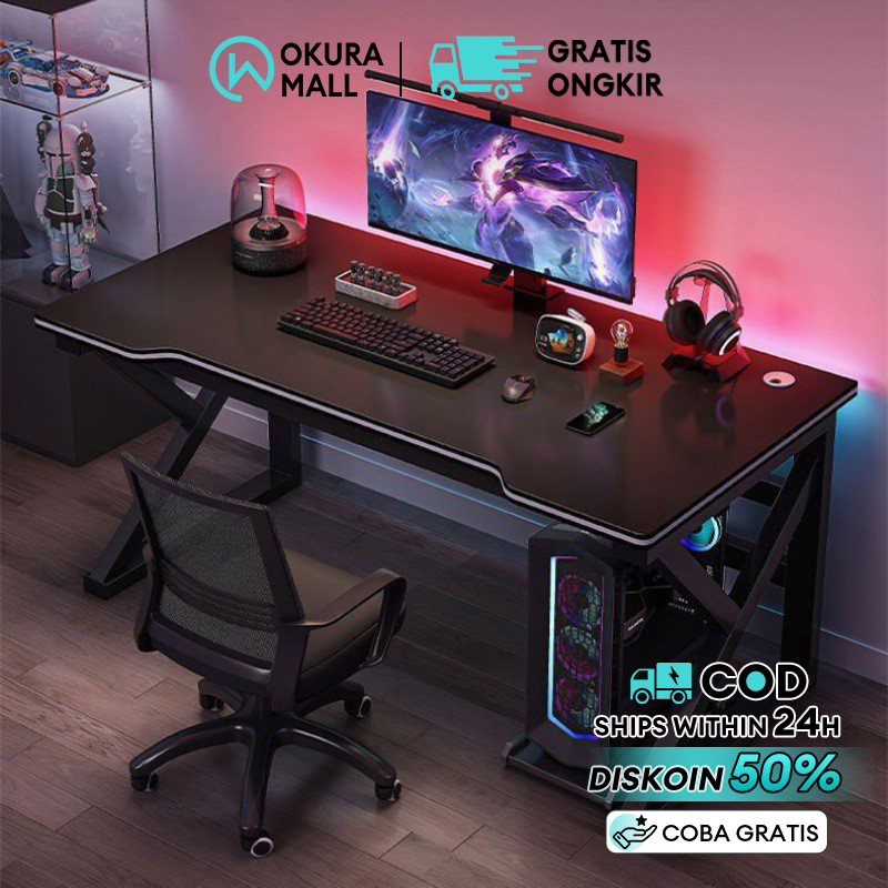 Jual Meja Komputer Meja Gaming Meja Komputer Minimalis Meja Kerja Meja ...