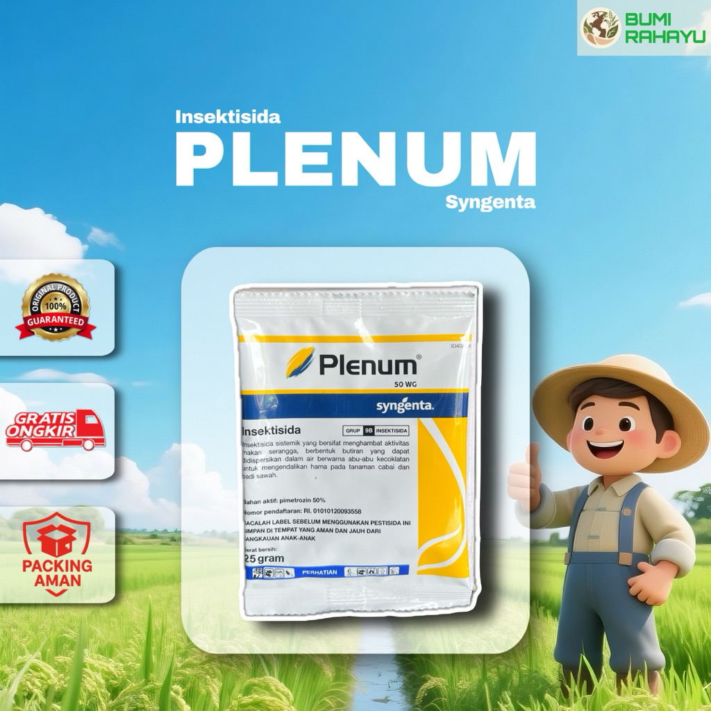 Jual Insektisida PLENUM 25G – Syngenta Insektisida Ampuh Anti Wereng ...