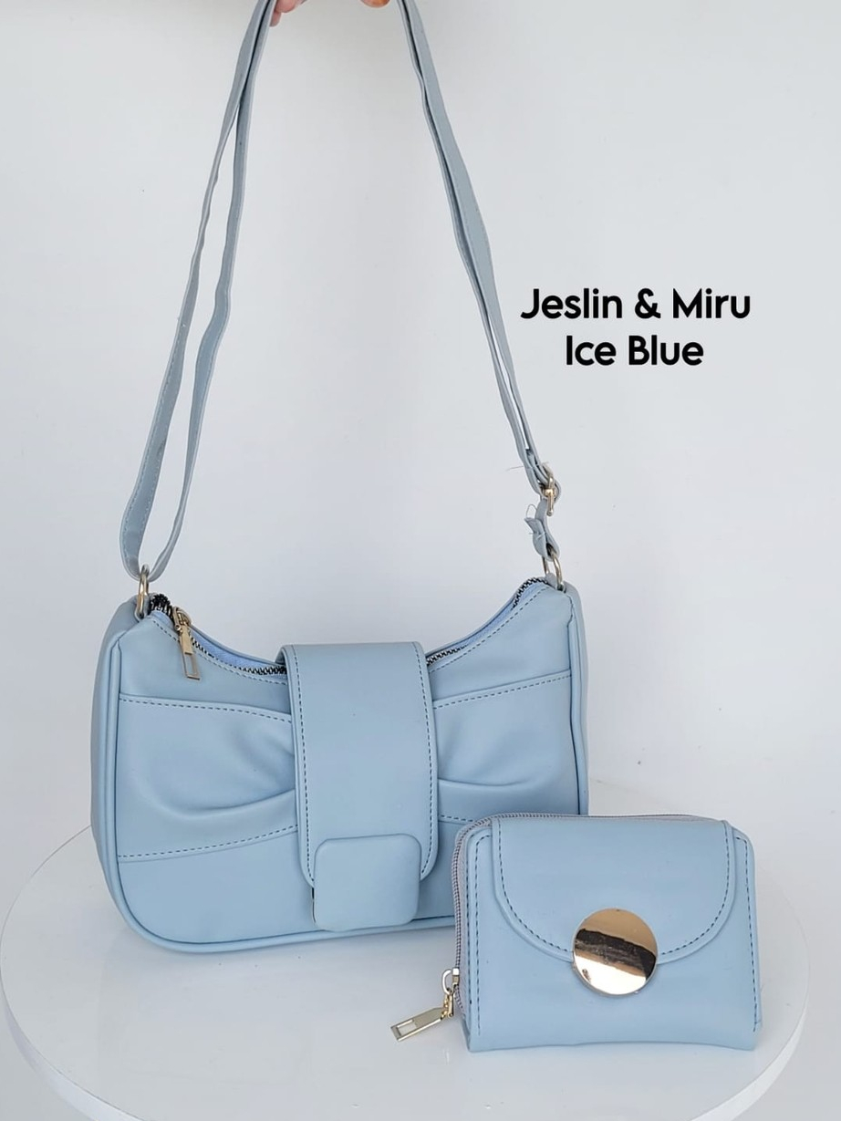Jual Jeslin & Miru Tas Selempang (Couple Set Tas & Dompet) | Shopee ...