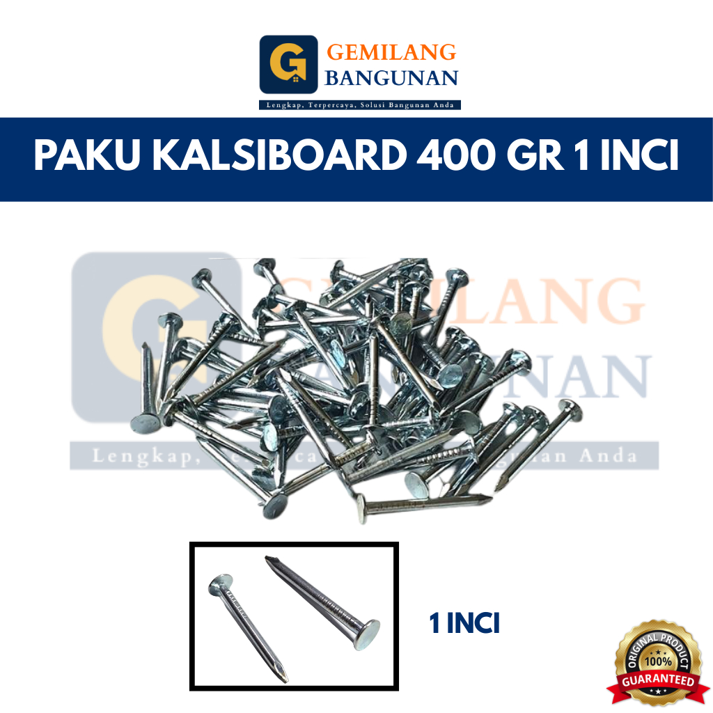 Jual Paku Kalsiboard 400 Gram 1" / Paku Kalsi Board Calciboard Calci ...