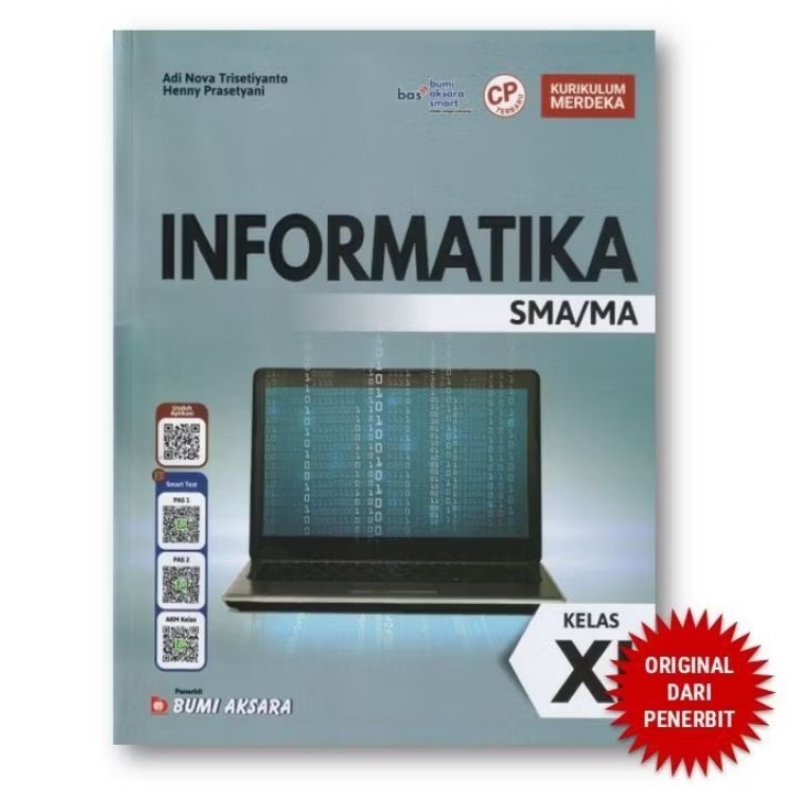 Jual Bumi Aksara INFORMATIKA SMA MA Kelas 11 XI Kurikulum Merdeka CP Baru | Shopee Indonesia