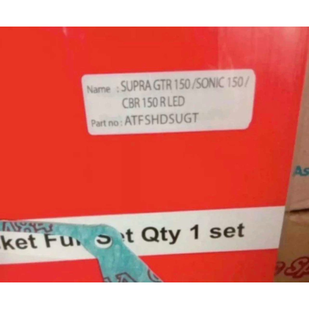 Jual PAKING FULL SET HONDA SONIC new SUPRA GTR CB 150 R LED CBR LED 150 k56 | Shopee Indonesia