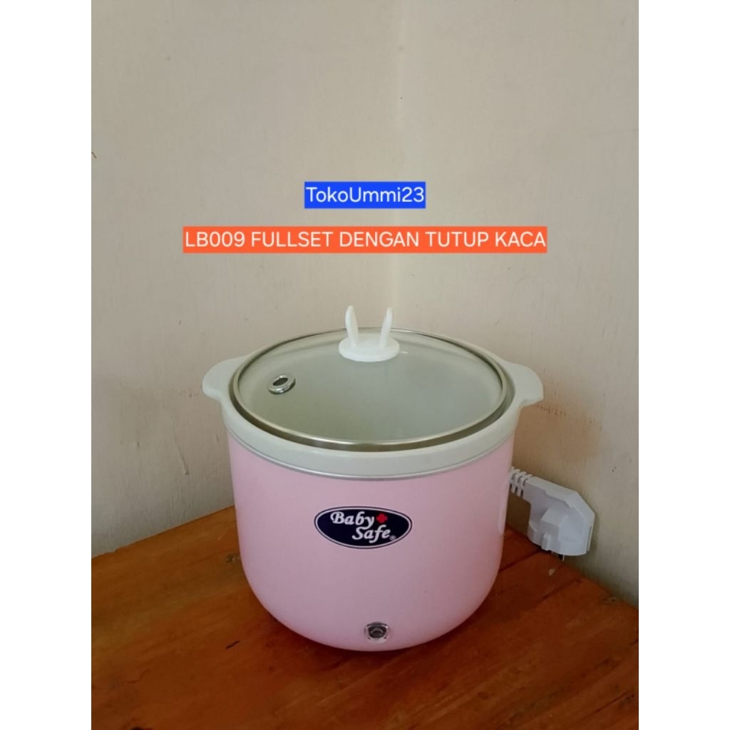 Jual Baby Safe Slow Cooker LB009 Dengan Tutup Kaca 0.8L | Shopee Indonesia