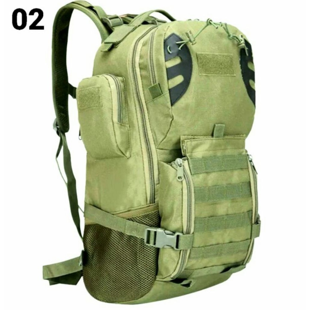 Jual tas ransel tactical 02 tas ransel army outdoor bagpack tas ranael ...