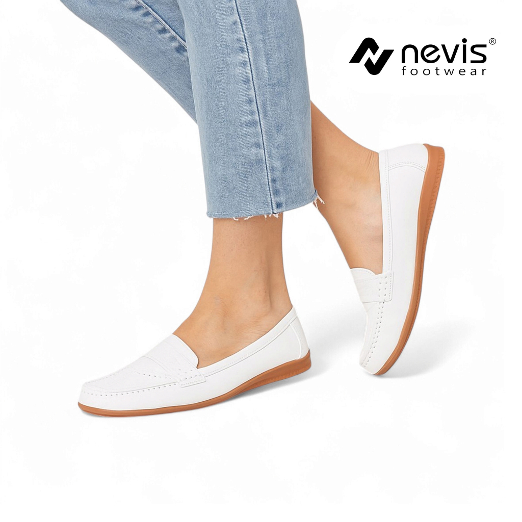 Jual NEVIS Queen - Sepatu Slip On Slop Flatshoes Kerja Perawat Wanita ...