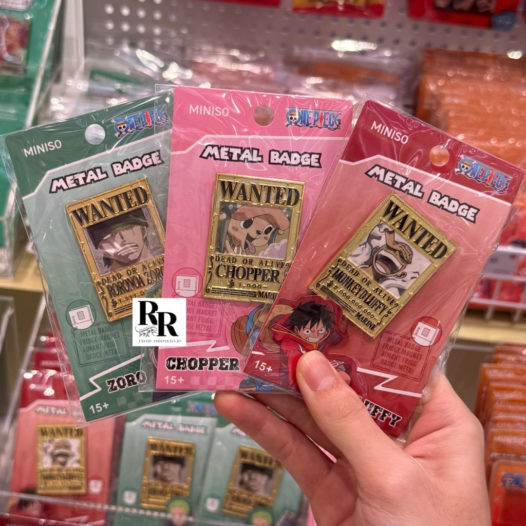 Jual Miniso x One Piece - Magnet Kulkas / One Piece Collection Wanted ...