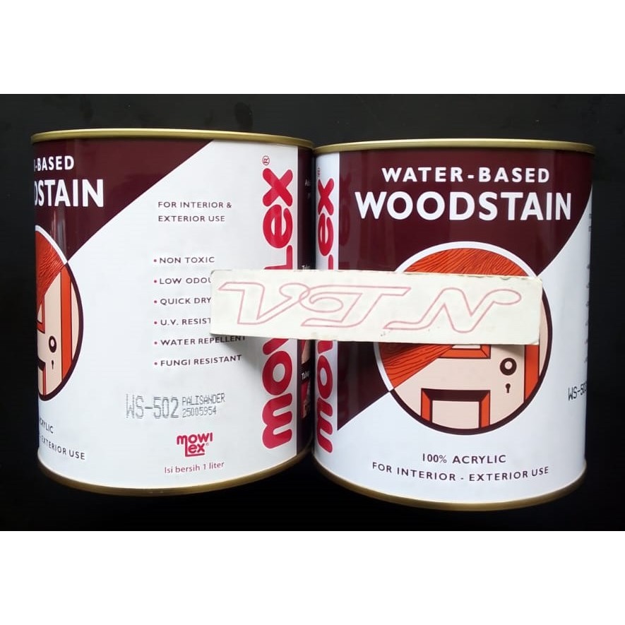 Jual Mowilex Woodstain / Politur Mowilex / Water Based Wood stain ...