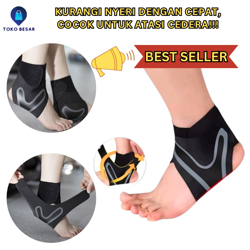 Jual Pelindung Engkel Kaki Cedera | Ankle Support Wrap Kurangi Nyeri ...