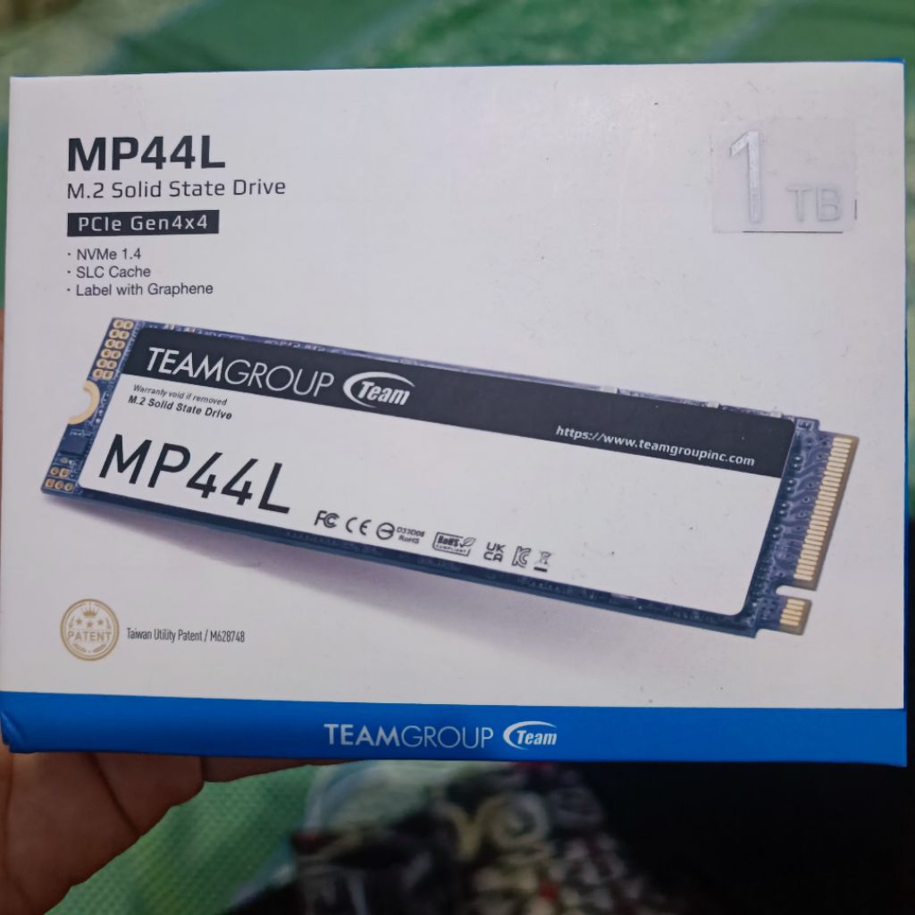 Jual TEAM SSD MP44L 1TB M.2 NVME PCIe Gen4x4 | Shopee Indonesia