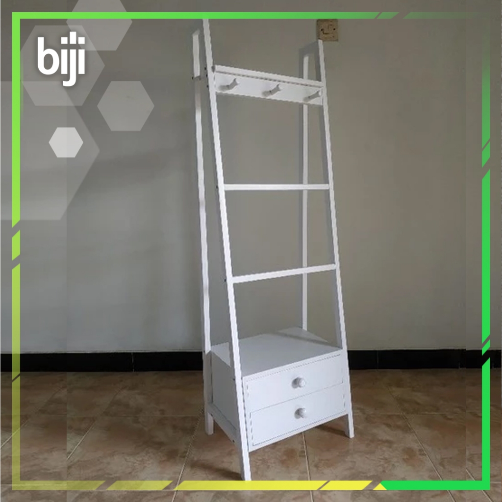 Jual 【BIJI】Rak Mukena Minimalis 2 Laci - Gantungan Mukena dan Sajadah ...