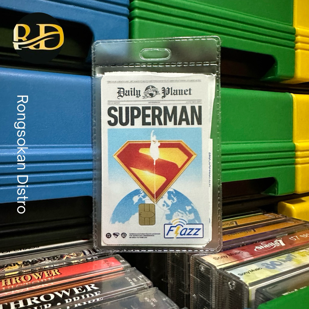 Jual Kartu Flazz BCA edisi SUPERMAN DAILY PLANET 2025 (GEN 2) | Shopee ...